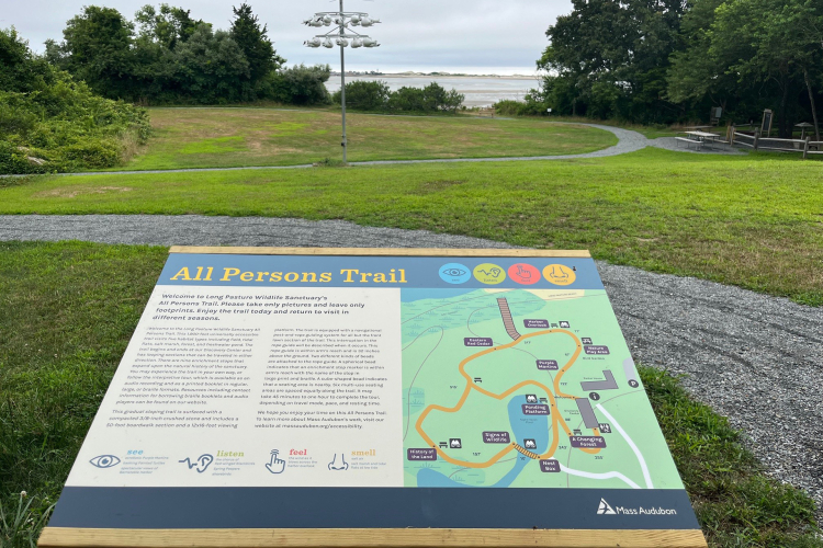New Accessible Trail at Long Pasture