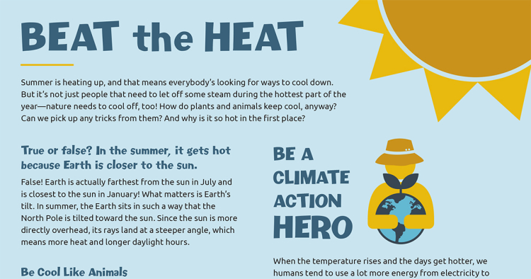 Beat the Heat Activity Page